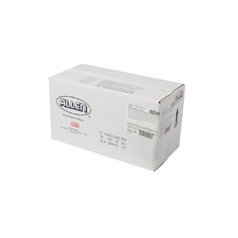 Bulk 10" Round Uniced Single Layer Chocolate Cake – The One Stop Shop ...