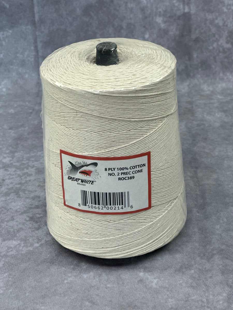 Bulk 8 PLY Cotton Twine Cone 1/Roll at Wholesale Pricing – The One Stop ...